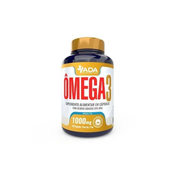 Ômega 3 120 Cápsulas 1G ADA - Ômega 3 / Óleo de Peixe - Magazine Luiza