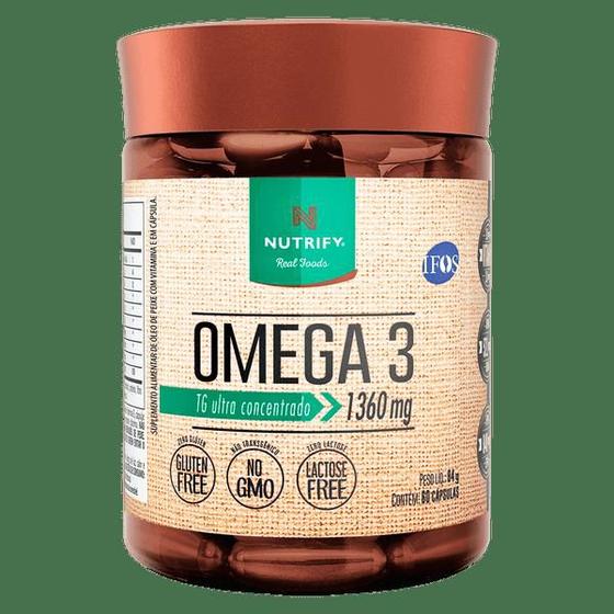 Omega 3 60 capsulas Nutrify - Ômega 3 / Óleo de Peixe - Magazine Luiza