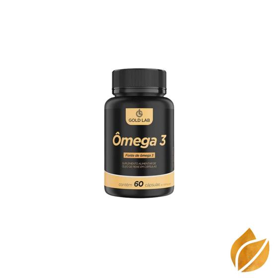 Ômega 3 Gold Lab 60 Cápsulas 1200mg - Ômega 3 / Óleo de Peixe - Magazine Luiza
