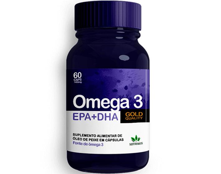 Omega 3 Gold Quality 1450mg 60 Cápsulas - Nutrimos - Ômega 3 / Óleo de ...
