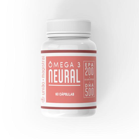ÔMEGA 3 NEURAL (50%DHA / 20%EPA) - 60 Cápsulas - União Magistral - Ômega 3 / Óleo de Peixe ...