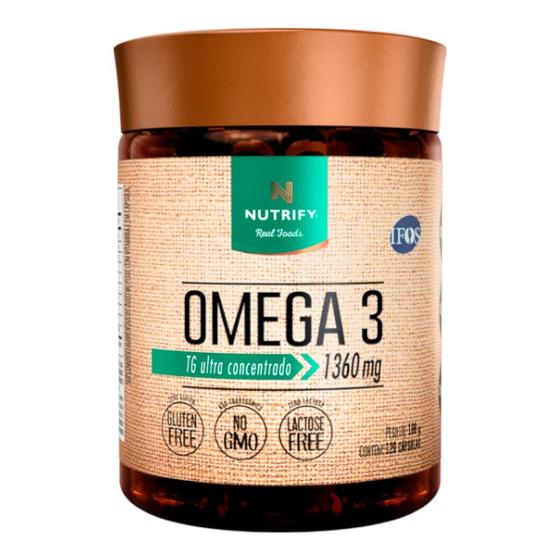 Ômega 3 TG Ultra Nutrify 120 Cápsulas - Ômega 3 / Óleo de Peixe ...