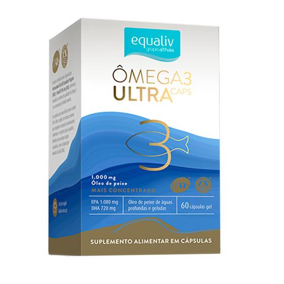 Omega 3 Ultra Concentrado 1000 Mg Equaliv - 60 Cápsulas - Ômega 3 ...