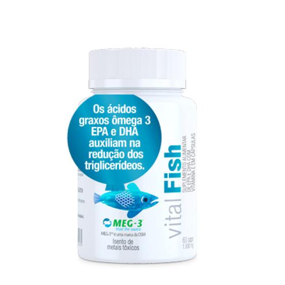 Ômega 3 Vital Fish Uso Facil Rico - Compre Já - Vital Atman - Ômega 3 ...