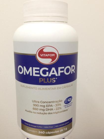 OMEGAFOR PLUS - 1000mg - 240 Cápsulas, Vitafor - Ômega 3 / Óleo de ...