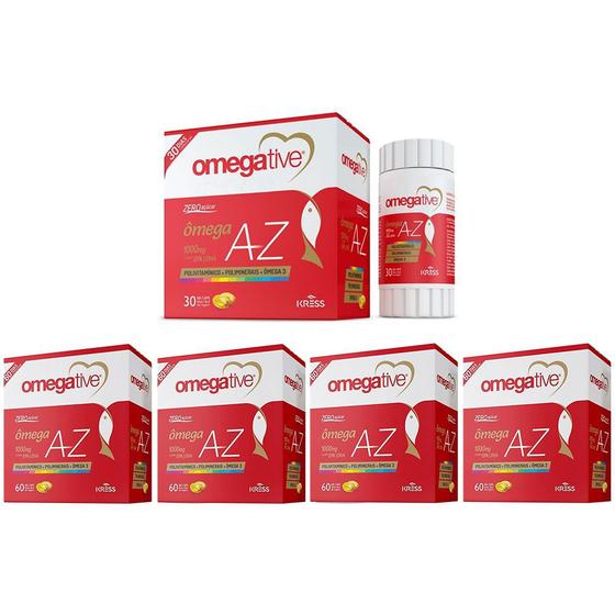 omegative az polivitamínico poliminerais rico em ômega 3 1000mg 270caps ... omegative az polivitamínico poliminerais rico em ômega 3 1000mg 270caps ...