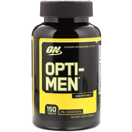 Opti-men 150 Tabletes Multivitaminico Masculino - Optimum Nutrition ...