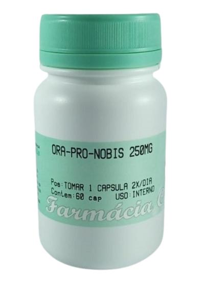 Ora-pro-nóbis 250mg 6 potes com 60 cápsulas - FARMÁCIA COLATTO ...