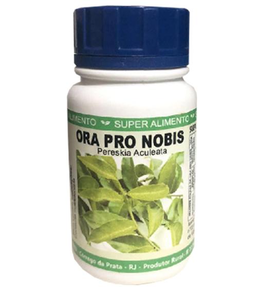 Ora Pro Nobis 500mg - 60 Cápsulas - Sítio Santa Luz - Complemento ...