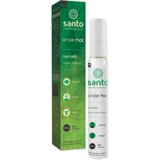 Orale Elixir Sensorial Termico Santo Hot Hortela 30G - Gel para Sexo - Magazine Luiza