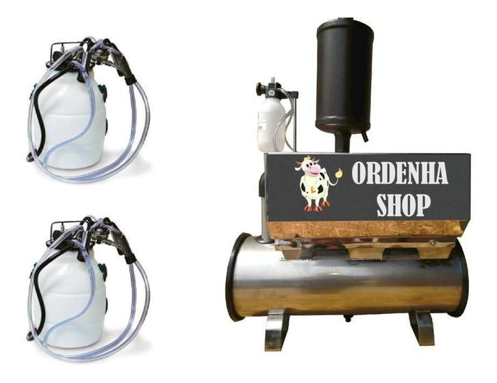 Ordenha Mecânica 450 2 Conjunto Tarro Motor Dep Inox+Lavador - Prime - Produtos para Bovinos ...
