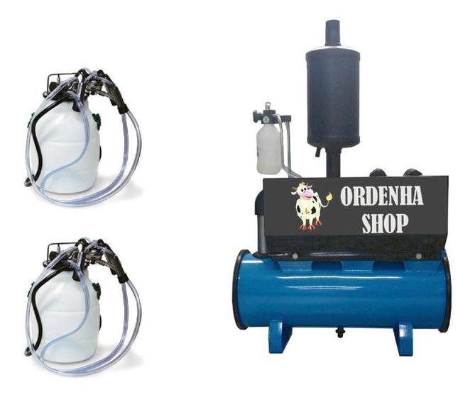 Ordenhadeira Mecânica 450 Com 2 Conjunto Com Tarro E Motor - Prime - Produtos para Bovinos ...