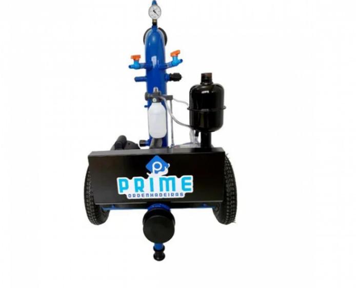 Ordenhadeira mecânica móvel 450 lts com 2 conjuntos duplos - PRIME - Produtos para Bovinos ...