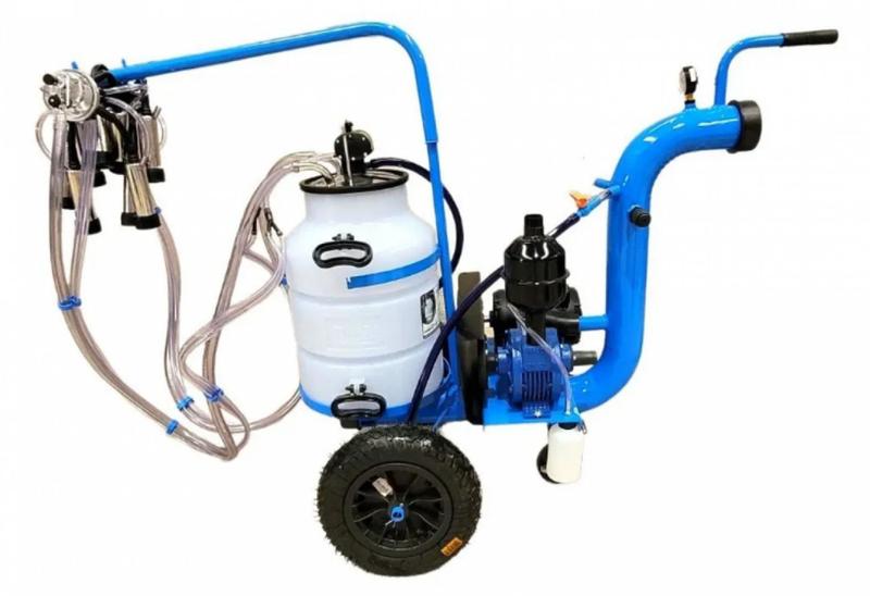 Ordenhadeira mecânica móvel bv 300, 1 conjunto duplo acoplado - PRIME - Produtos para Bovinos ...