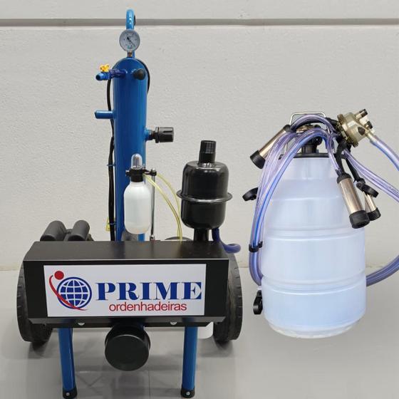 Ordenhadeira mecanica movel Prime Bv300 Com 1 Conjunto - Produtos para Bovinos, Suínos e ...
