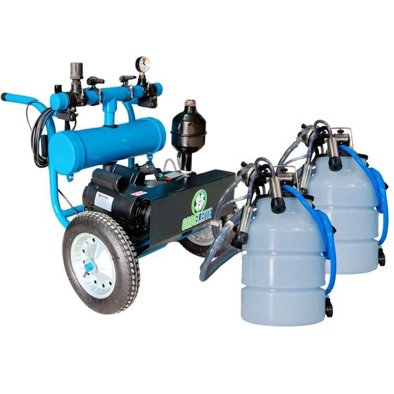 Ordenhadeira Movel Carrelo Bv300 Motor 1cv C/ 2 Conjuntos - Ordeleite - Produtos para Bovinos ...