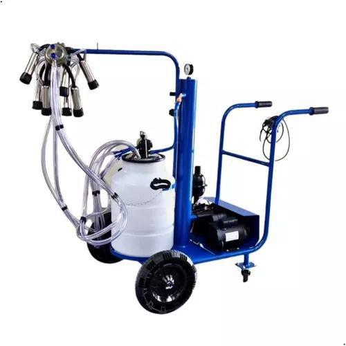 Ordenhadeira movel mecanica para 2 vacas - b450 litros e motor de 2cv - PRIME - Produtos para ...