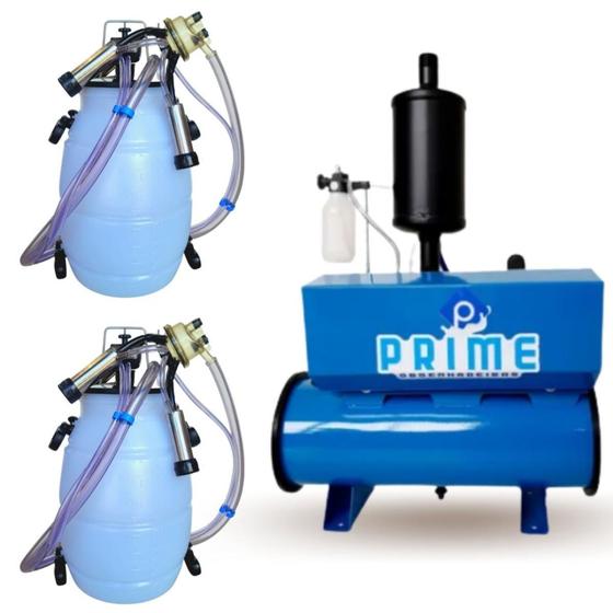 Ordenhadeira prime bv 300, motor 1 cv com 2 conjuntos de ordenhar - Produtos para Bovinos ...