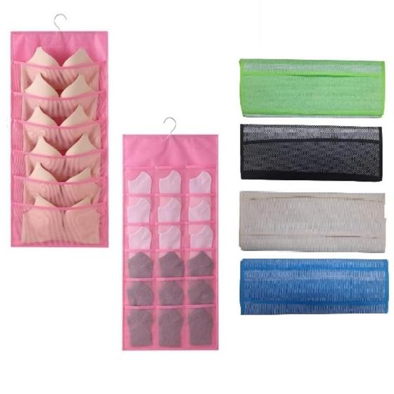 Organizador Cabide Porta Sutia Suspenso Dupla Face 24 - Gimp - Organizador de Sutiã - Magazine Luiza