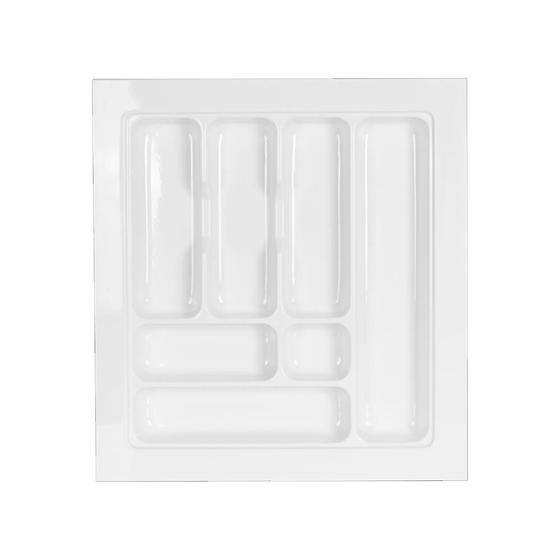 Organizador de Talher 45x49 OG-109 Branco para cozinha - MOLDPLAST - Porta Talheres - Magazine Luiza