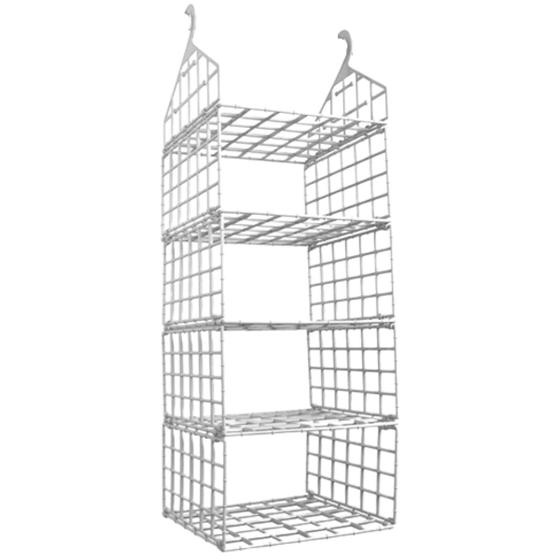 Organizador Desmontável De Pendurar Guarda Roupa E Armário 5 Níveis ...