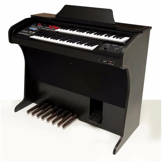 Orgao Eletronico Harmonia Hs75 Preto Brilho - Órgão - Magazine Luiza