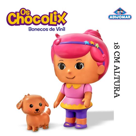 Os chocolix boneca chocoline em vinil + cachorro docecookie - Adijomar ...