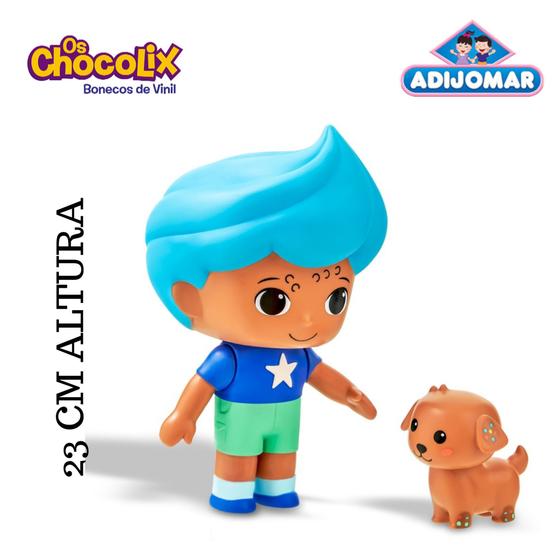 Os chocolix boneco chocomark em vinil + cachorro docecookie - Adijomar ...