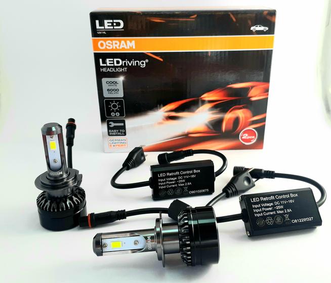 Osram LED Driving Headlight H7 Original - Lâmpada Automotiva Led ...