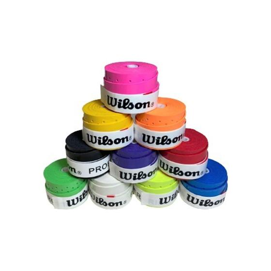 Overgrip Wilson Profile Perfurado Pegajoso Over Grips Kit Com 3 ...