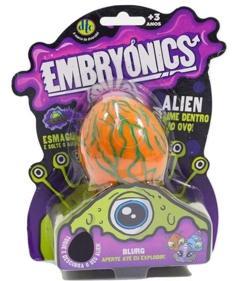 Ovo Alien Com Slime Embryonics Surpresa Blurg 5042 Dtc - Colecionáveis ...