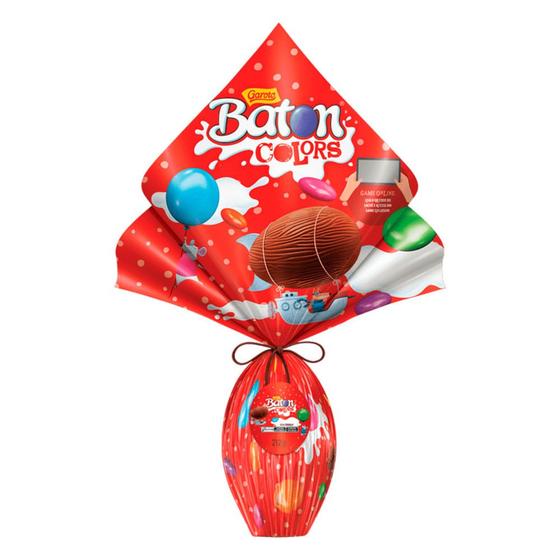 Ovo de Páscoa Baton Colors Garoto 212g - Ovo de Páscoa - Magazine Luiza