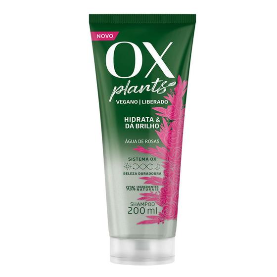 OX Plants Hidrata e Dá Brilho Shampoo - OX Cosmeticos - Shampoo ...
