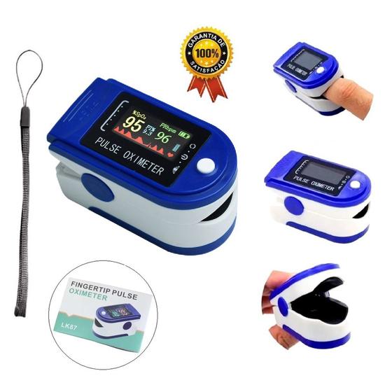 Oxímetro de Dedo Digital Portátil - OXIMETRO - Oxímetro - Magazine Luiza