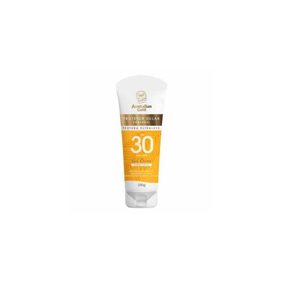 P. sol australian corp f30 200 - AUSTRALIAN GOLD - Protetor Solar ...