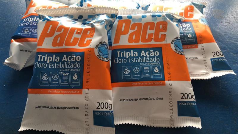 Pace tripla ação, pastilha PACE HTH 200gr kIT COM 5 UNIDADES - Cloro ...