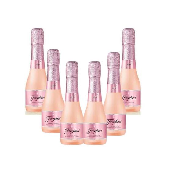Pack 6 Mini Freixenet Rosé Brut 200ml - Espumante - Magazine Luiza