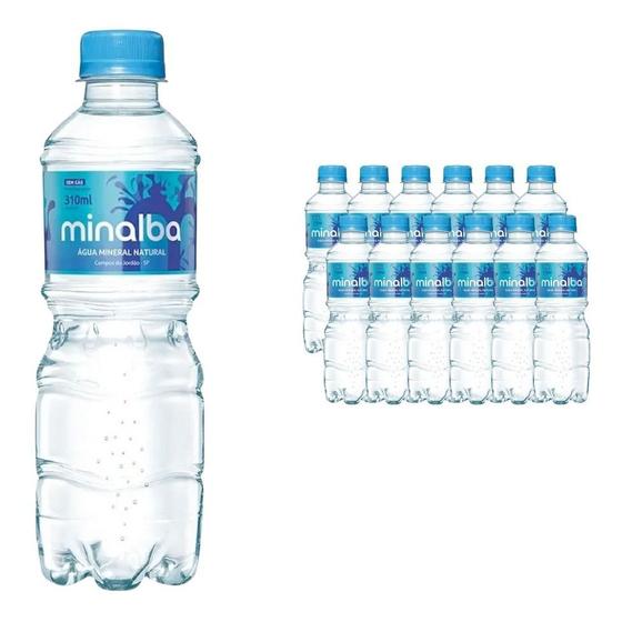 Pack Agua Minalba S/ Gas 12x310 Ml - Água Mineral - Magazine Luiza