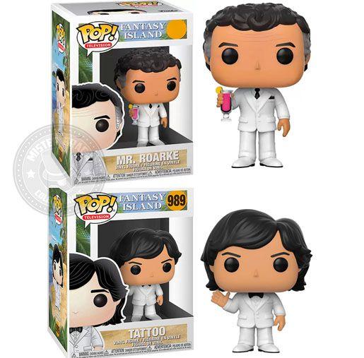 Pack C/2 Funko TV Serie 80S Fantasy Island Mr.Roarke /Tattoo - Funko ...