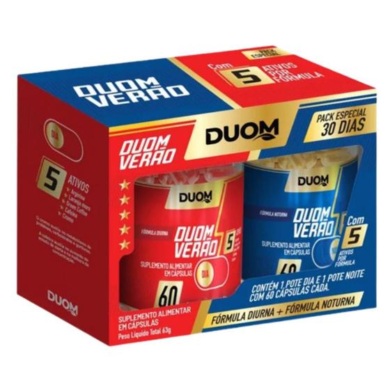 Pack Especial Duom Verao Dia e Noite 60 Capsulas Cada - Chá para ...