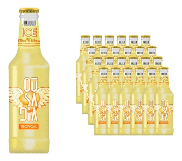 Pack Ousadia Ice Tropical 24x 275ml - Vodka - Magazine Luiza