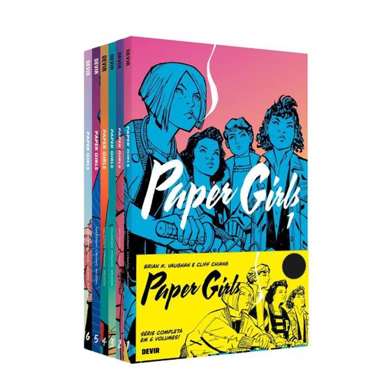 Pack Paper Girls + Ecobag Primeira Temporada - HQ - Devir - Outros Jogos - Magazine Luiza