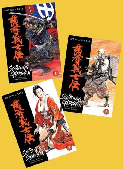 Pack Satsuma Gishiden - Crônicas dos Leais Guerreiros de Satsuma - Vols.1, 2 e 3 - Outros Livros ...