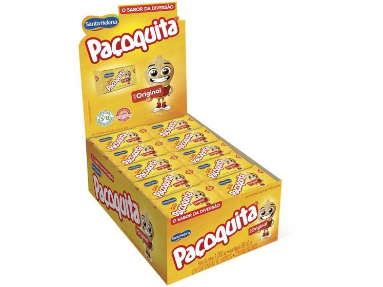 Paçoca Quadrada Paçoquita 1kg 50 Unidades - Paçoca - Magazine Luiza