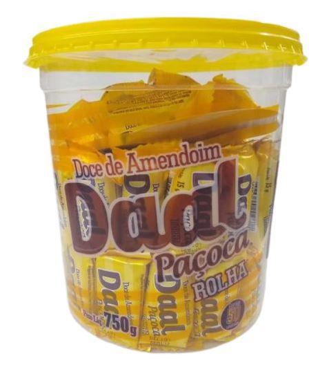 Paçoca Rolha c/ 50 unidades Pote de 750gr Daal - Paçoca - Magazine Luiza