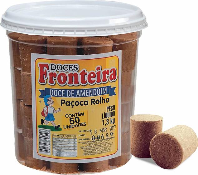 Pacoca Rolha Fronteira 1,5kg 50un - Paçoca - Magazine Luiza
