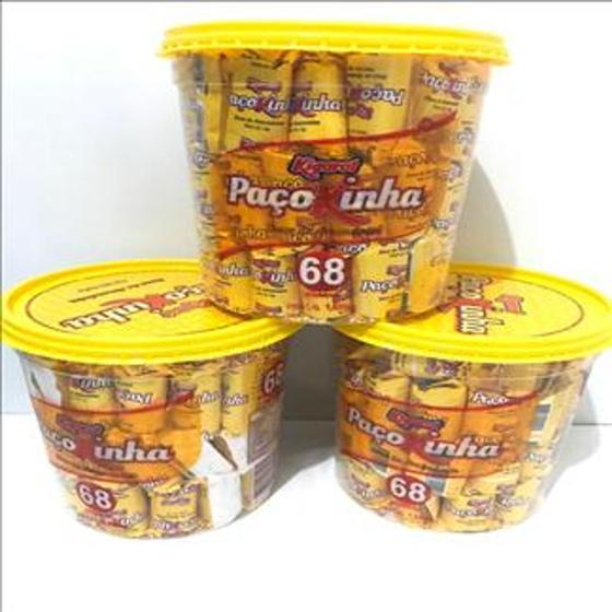 Paçokinha Kigarot com 68 unidades - Paçoca - Magazine Luiza