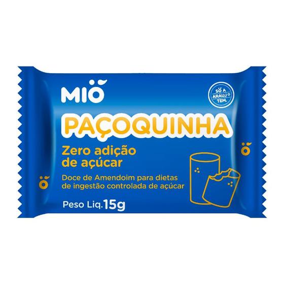 Paçoquinha Rolha Mió Zero Açúcar 15g - Paçoca - Magazine Luiza