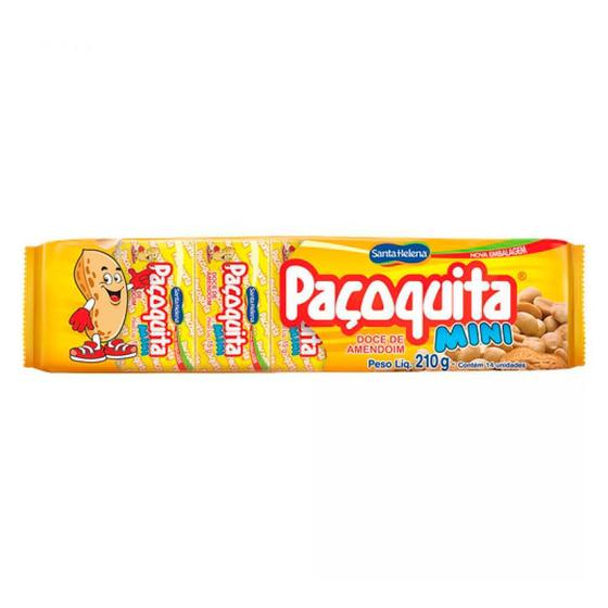 Pacoquita Mini Santa Helena 210g - Paçoca - Magazine Luiza