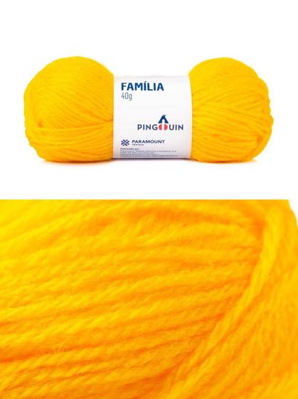 Pacote 10 Novelos Lã Acrílico Pingouin Familia 40g - Tex 375 (total ...